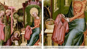 The History of Knitting Pt 2: Madonnas, Stockings and Guilds, Oh My ...