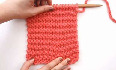 How to Purl Stitch in Knitting (Beginner Tutorial) - Sheep and Stitch